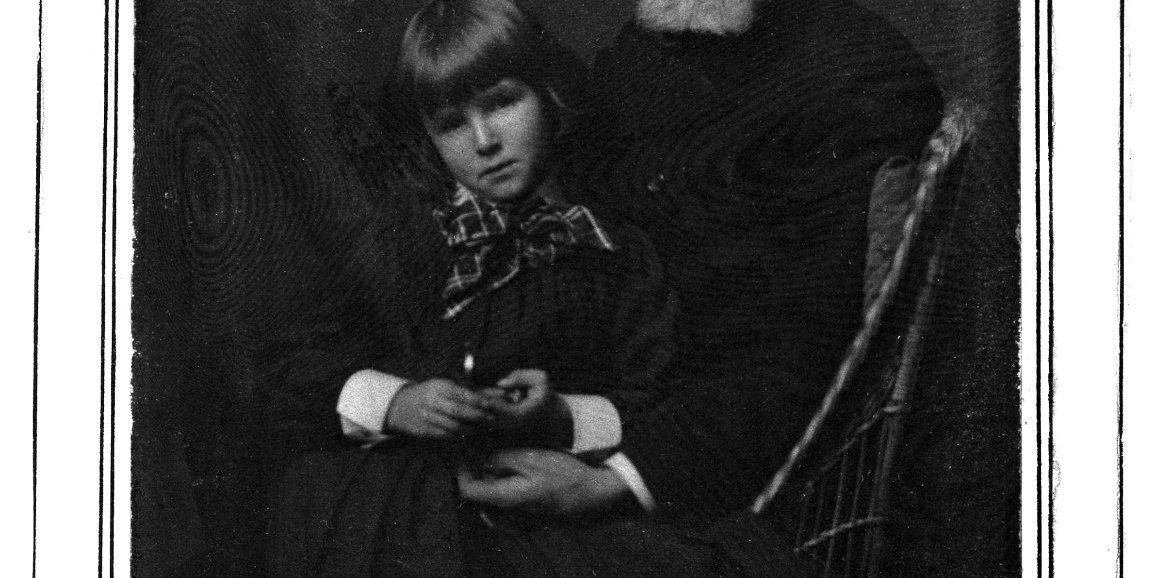 [Untitled] (Seated Portait of William Rand with Grandaughter Peggy Lee ...
