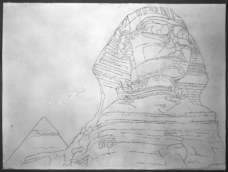 The Sphinx. (A series of 22 trial proofs leading to final state ...