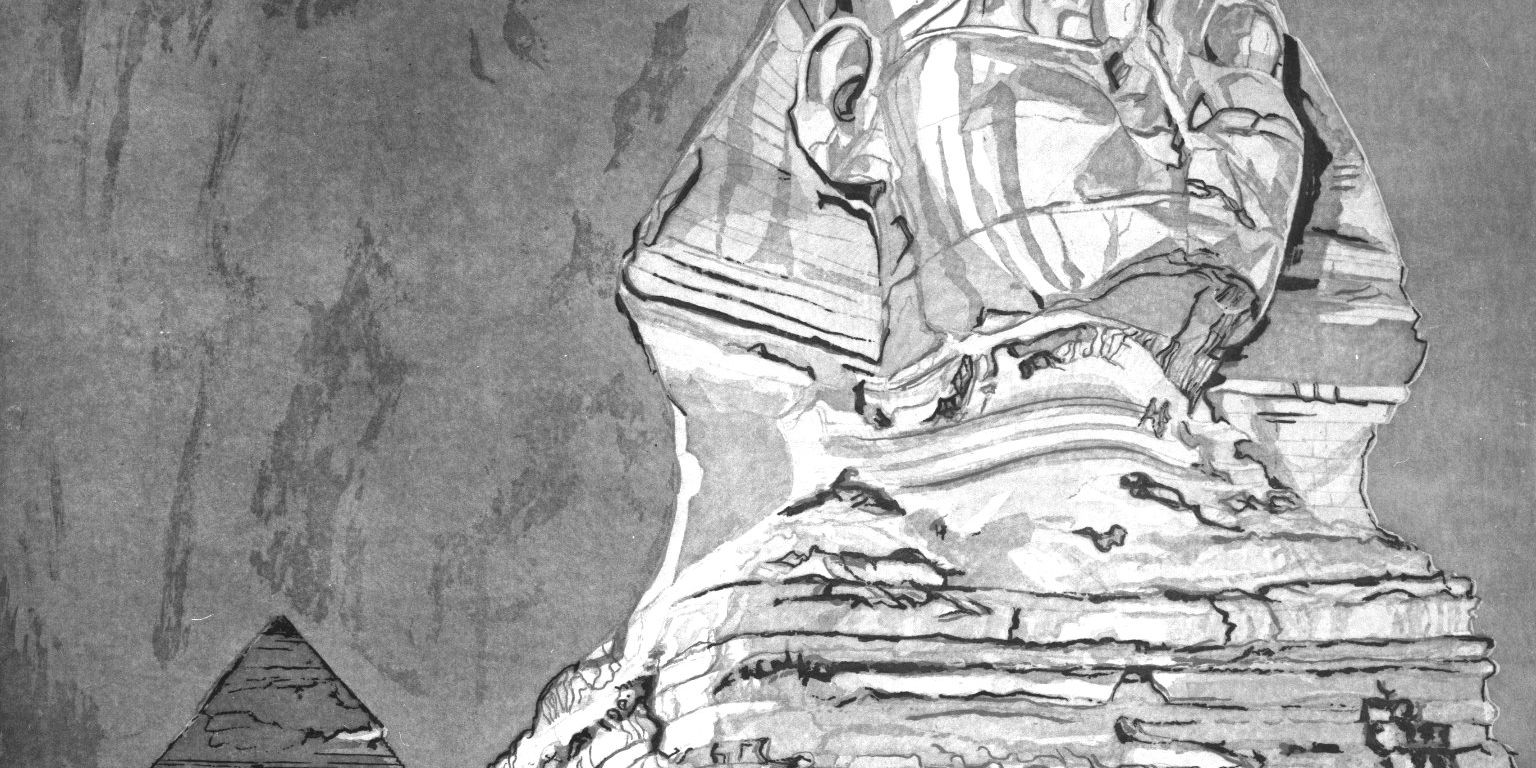 The Sphinx. (A series of 22 trial proofs leading to final state ...