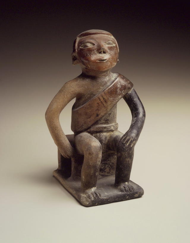 Coquero (Figure Chewing Coca) · Brooklyn Museum