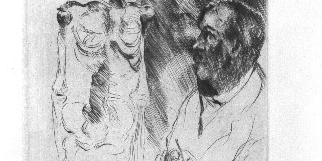 The Artist and Death I (Der Kunstler und der Tod I) · Brooklyn Museum