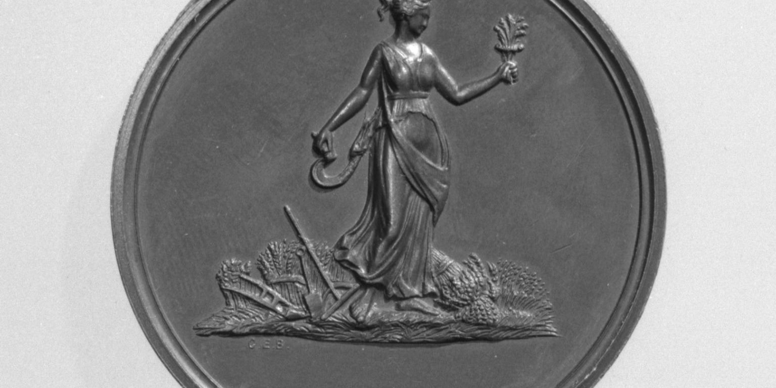 Medal with Personification of Agriculture · Brooklyn Museum