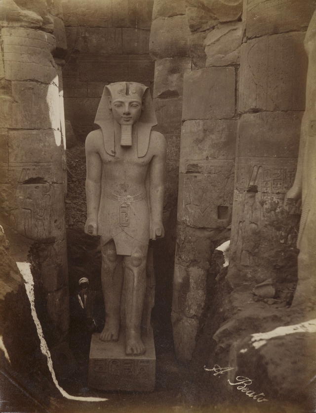 Louxor Statue de Rameses · Brooklyn Museum