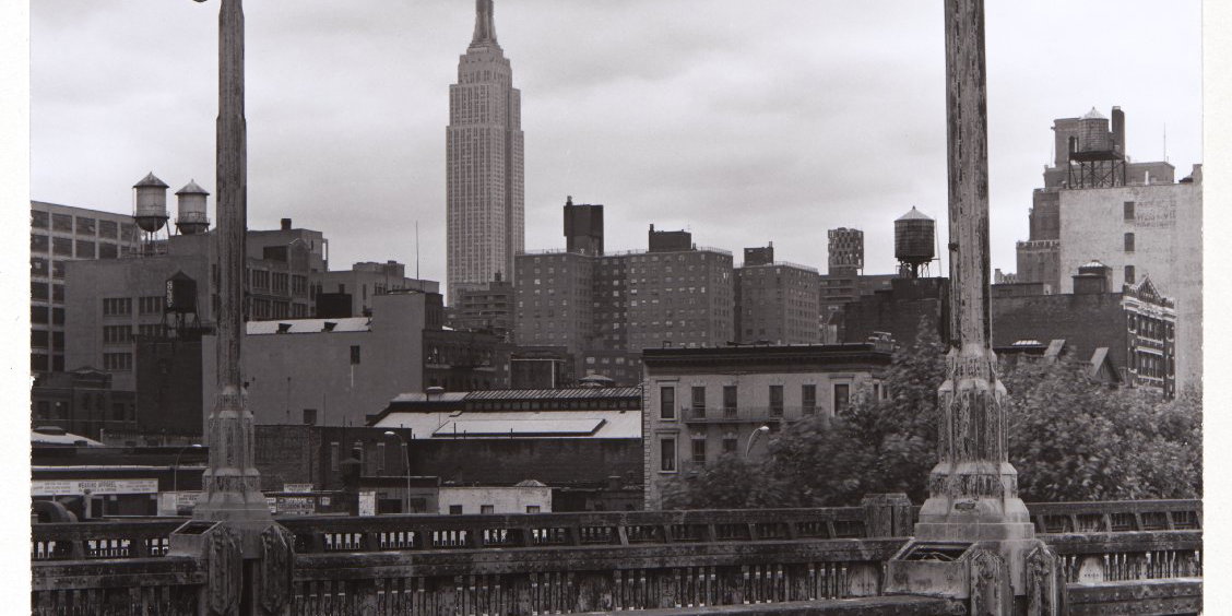 Lampposts, Empire State Building, Westside Highway, New York · Brooklyn ...