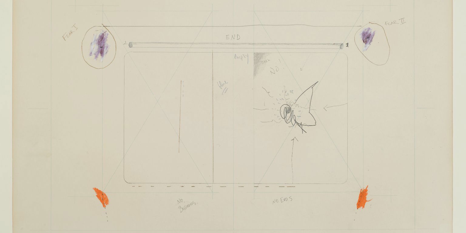 "Fear Map I" · Brooklyn Museum