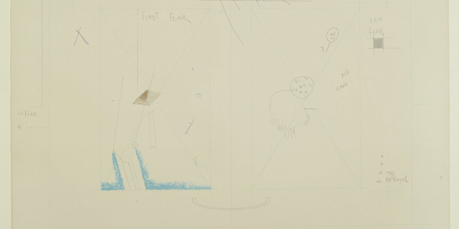 "Fear Map II" · Brooklyn Museum