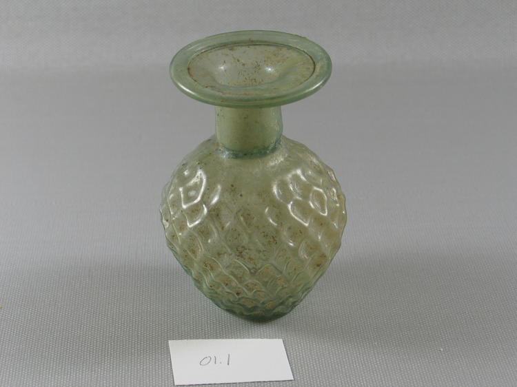 Sprinkler Bottle with Molded Lozenge Pattern · Brooklyn Museum