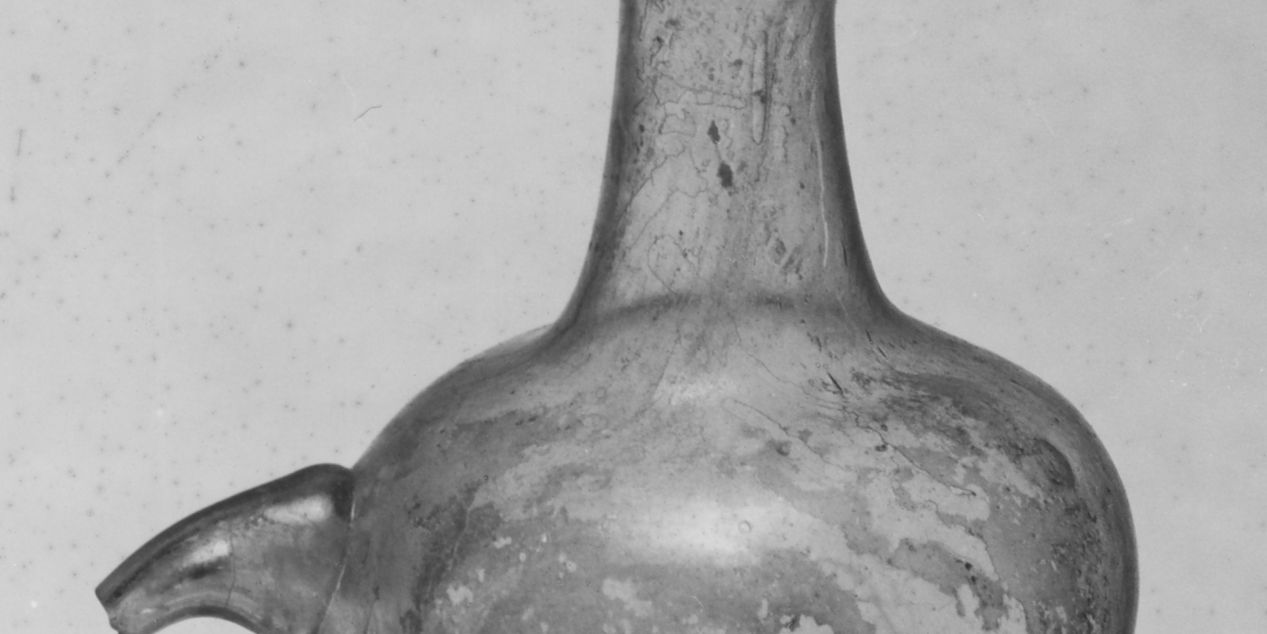 Bottle of Plain Blown Glass · Brooklyn Museum