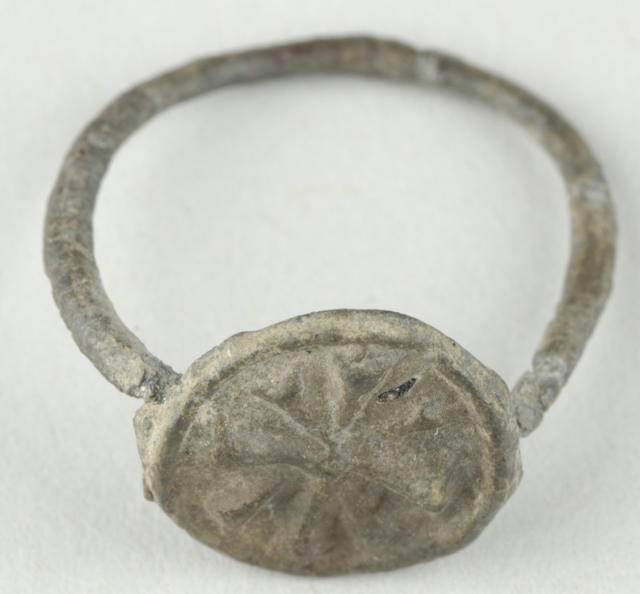 Finger Ring with Eight-Armed Cross · Brooklyn Museum