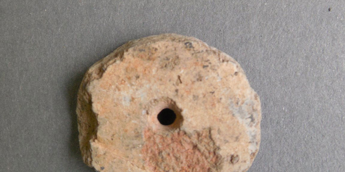 Perforated Grey Disk · Brooklyn Museum