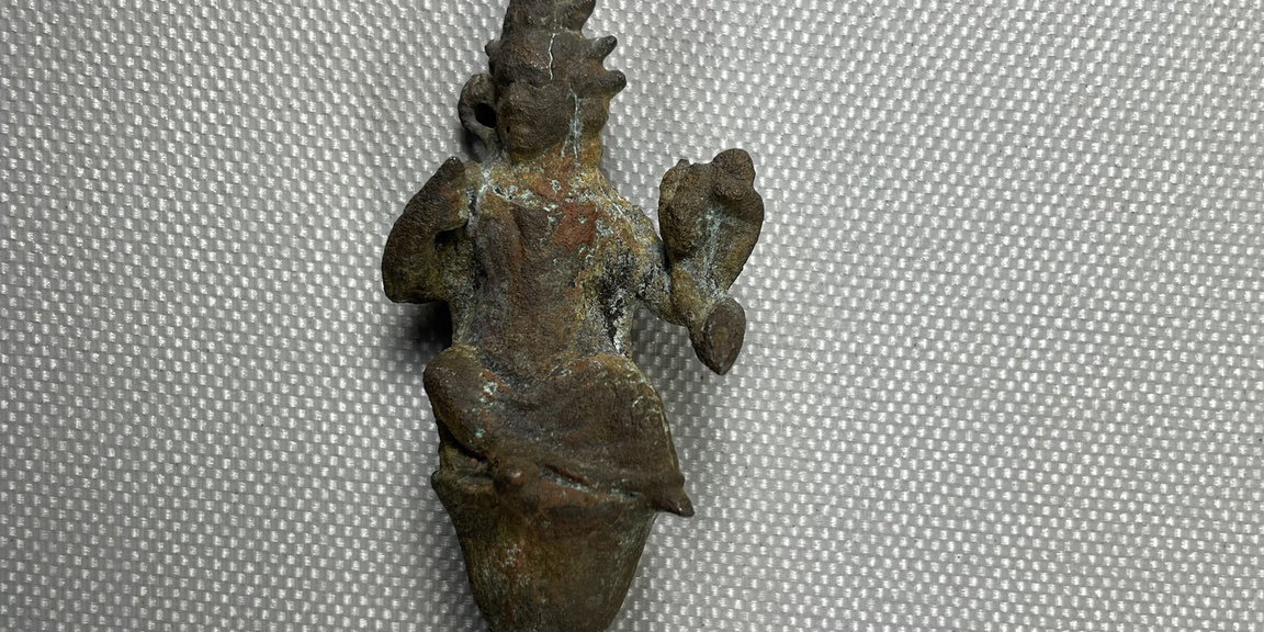 Harpocrates on a Lotus Column · Brooklyn Museum