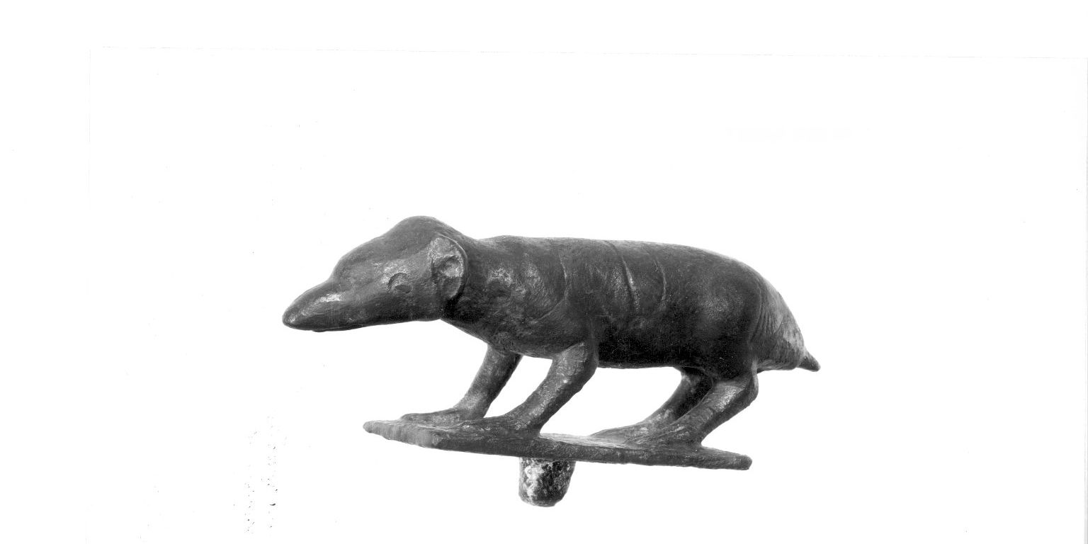 Figure of a Shrew Mouse Standing on an Oblong Plinth · Brooklyn Museum