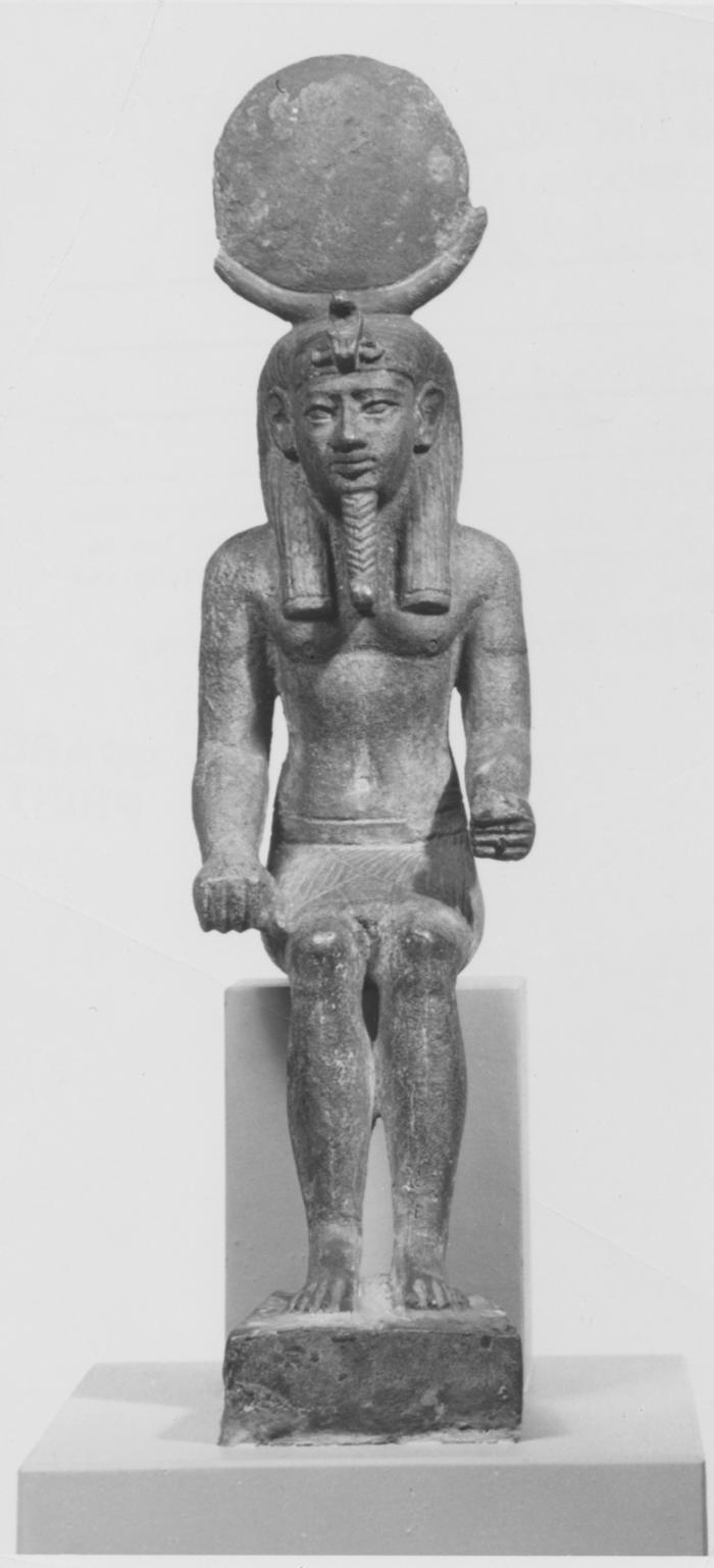 Seated Khonsu or Osiris-Moon · Brooklyn Museum
