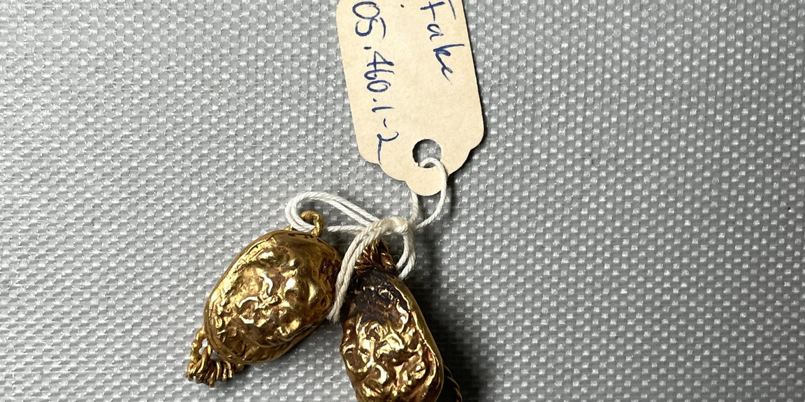 Pair of Earrings · Brooklyn Museum