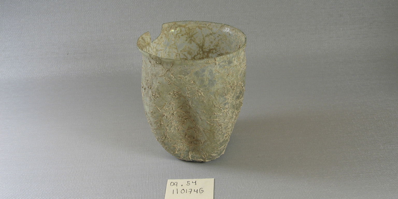 Tumbler with Folded Body Decoration · Brooklyn Museum
