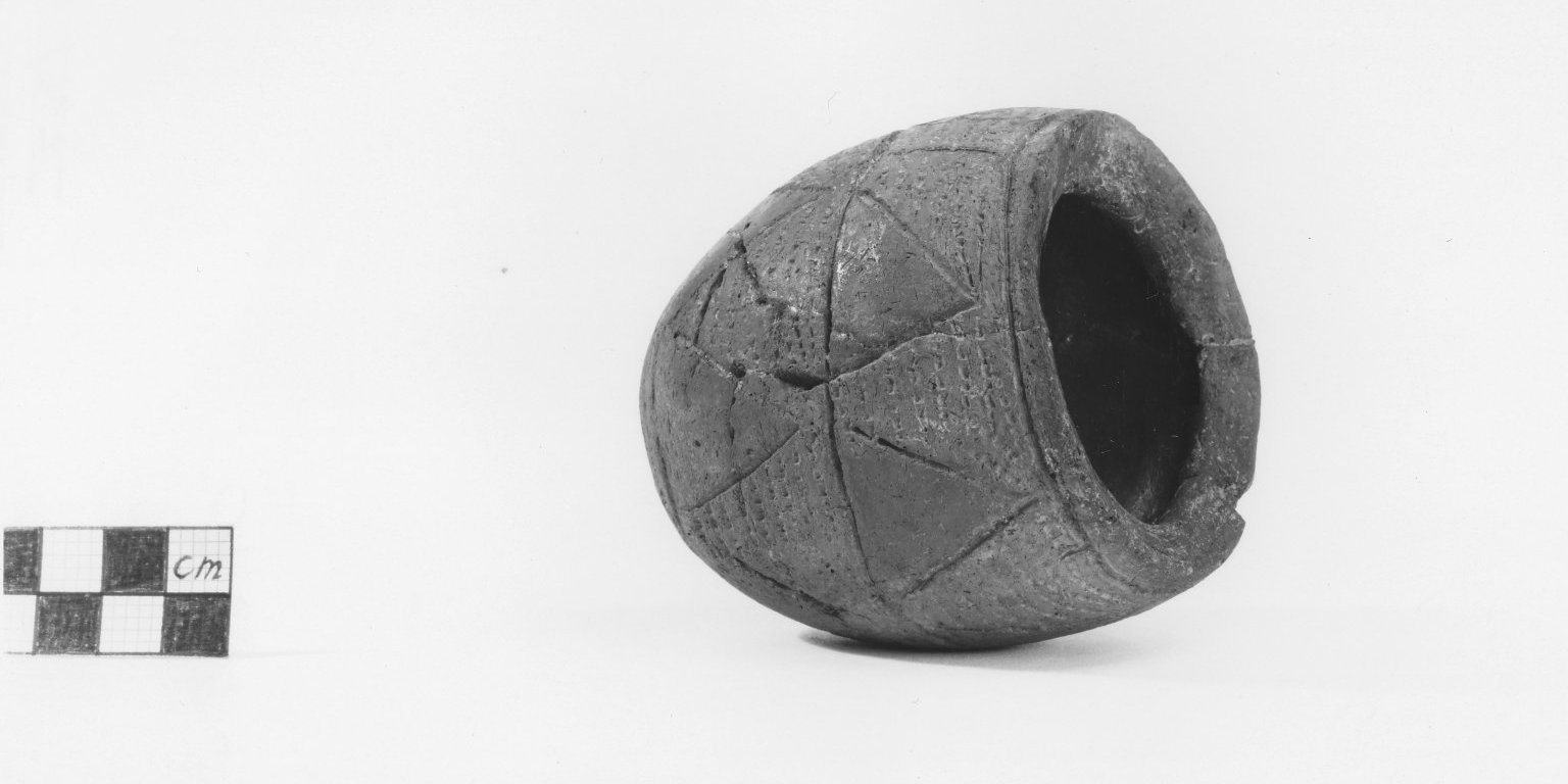 Jar with Impressed and Incised Decoration · Brooklyn Museum
