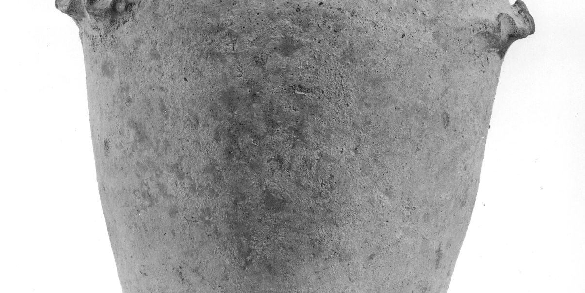 Ovoid Shaped Vase with Wavy Handle · Brooklyn Museum