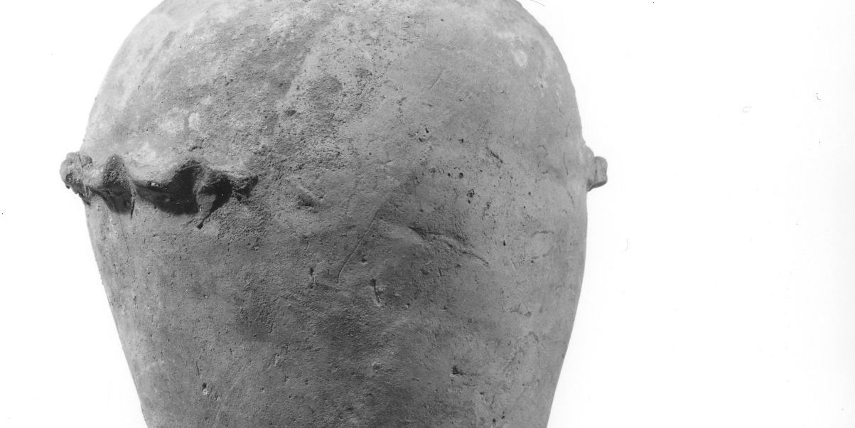 Ovoid Vase with Wavy Handle · Brooklyn Museum