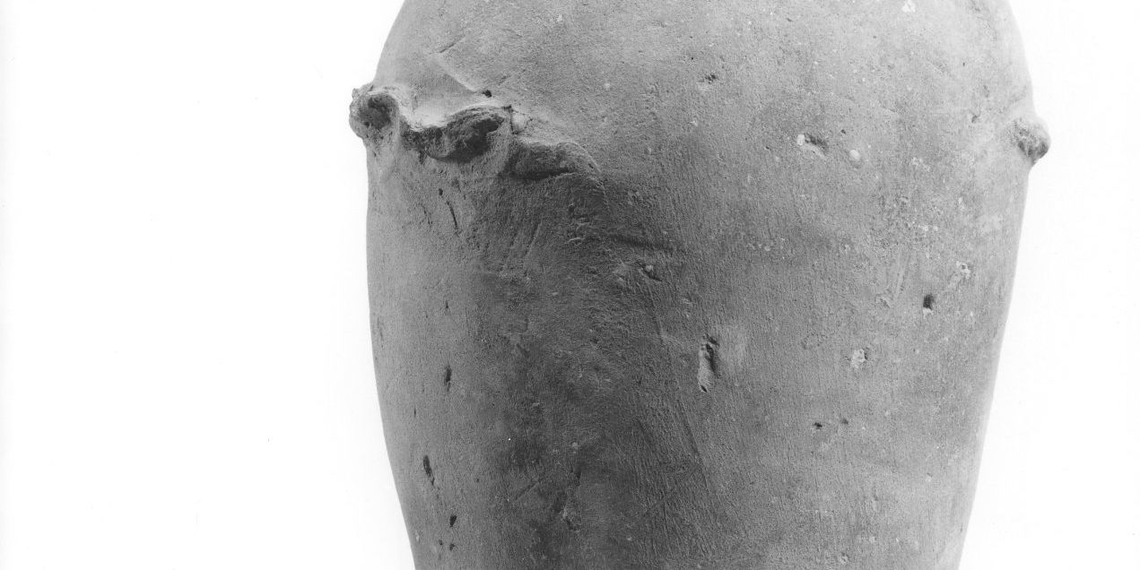 Ovoid Vase with Wavy Handle · Brooklyn Museum