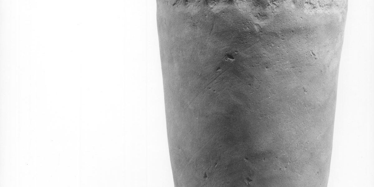 Ovoid Shaped Vase with Wavy Handle · Brooklyn Museum