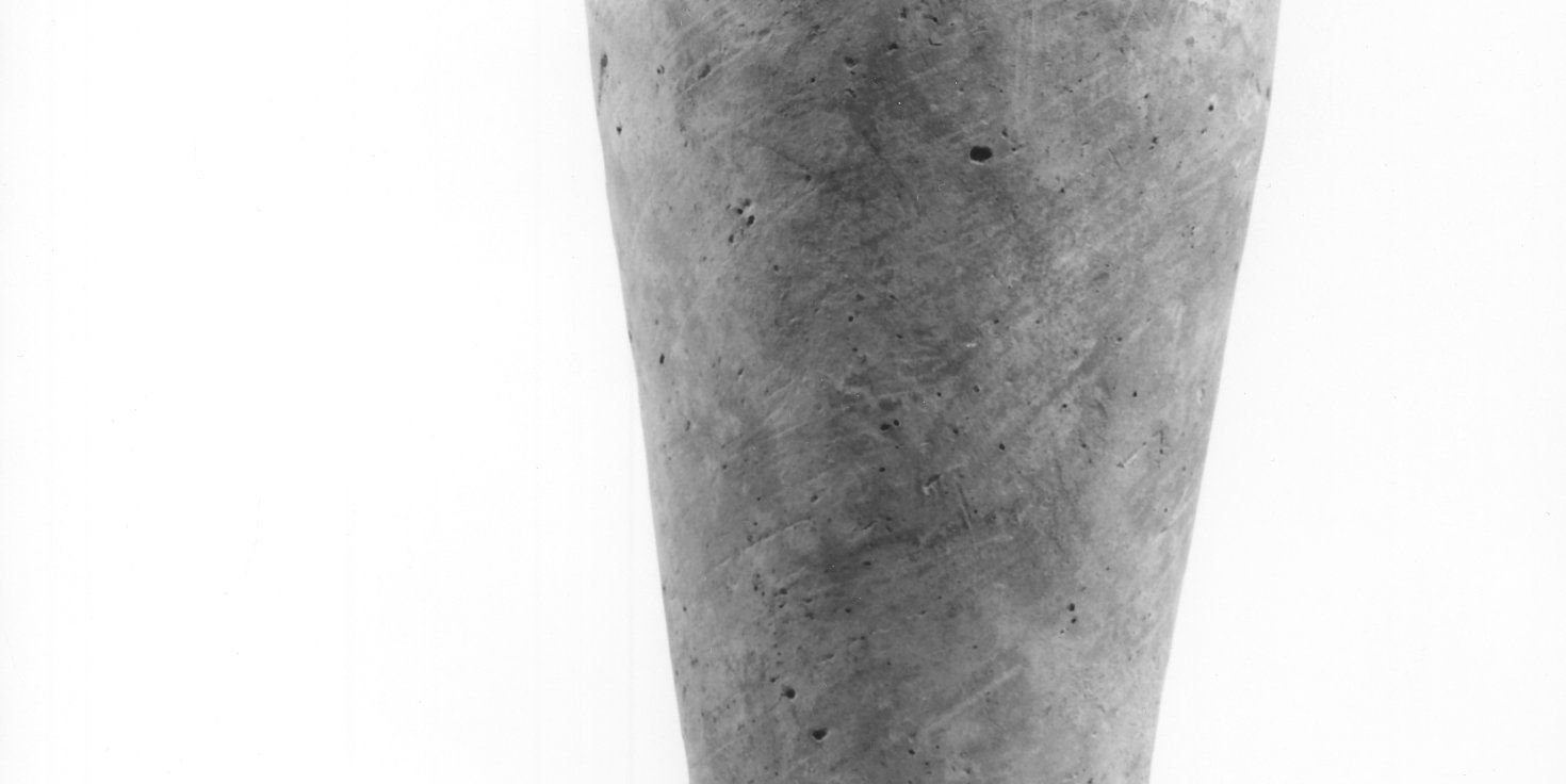 Ovoid Shaped Vase with Wavy Handle · Brooklyn Museum