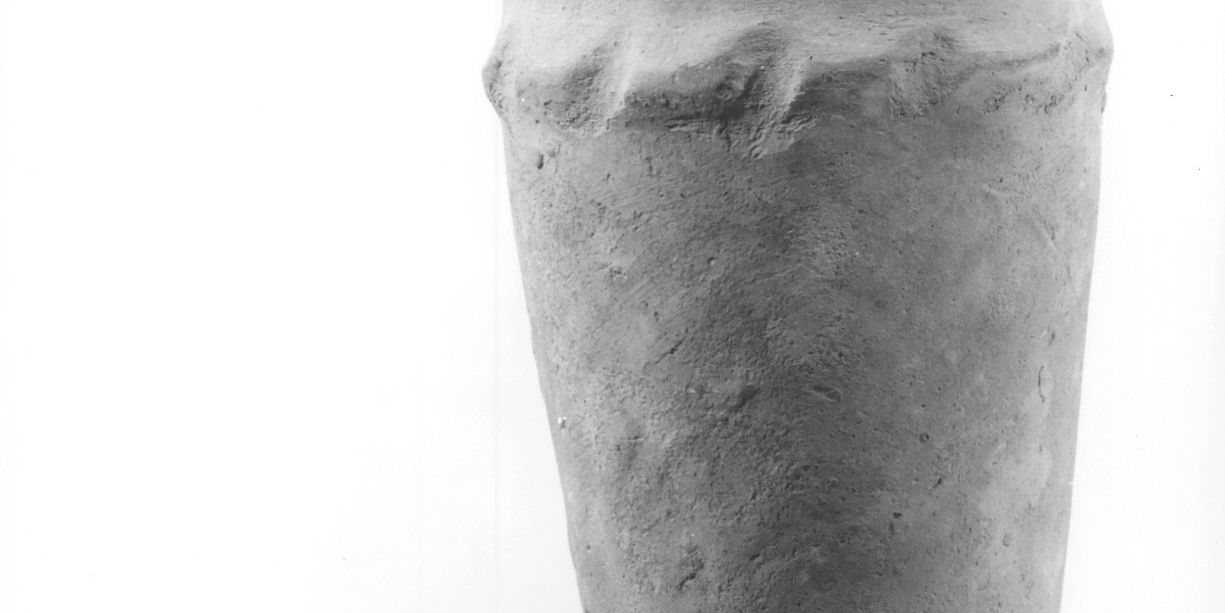 Ovoid Shaped Vase with Wavy Handle · Brooklyn Museum