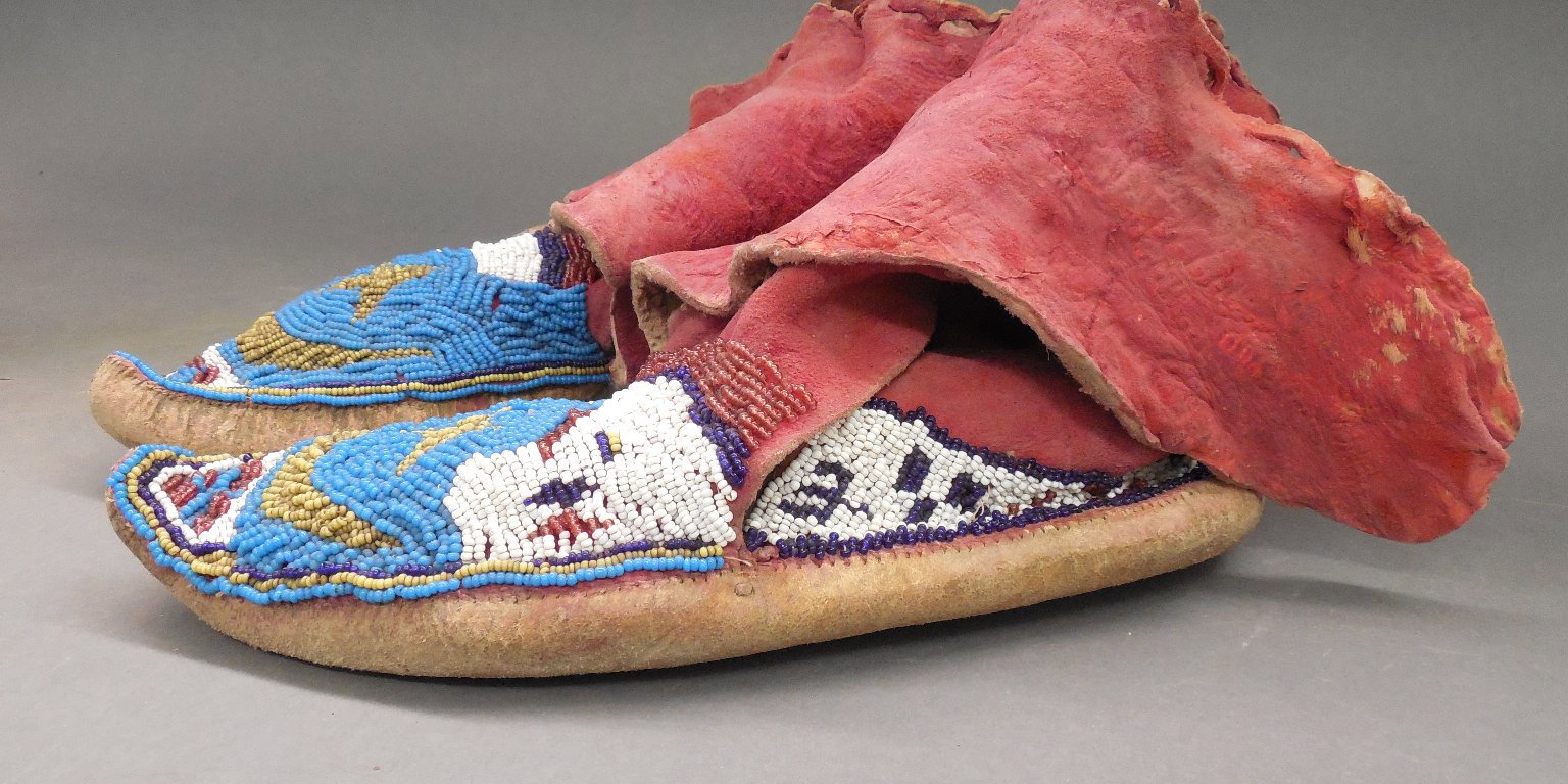 Pair of Moccasins · Brooklyn Museum