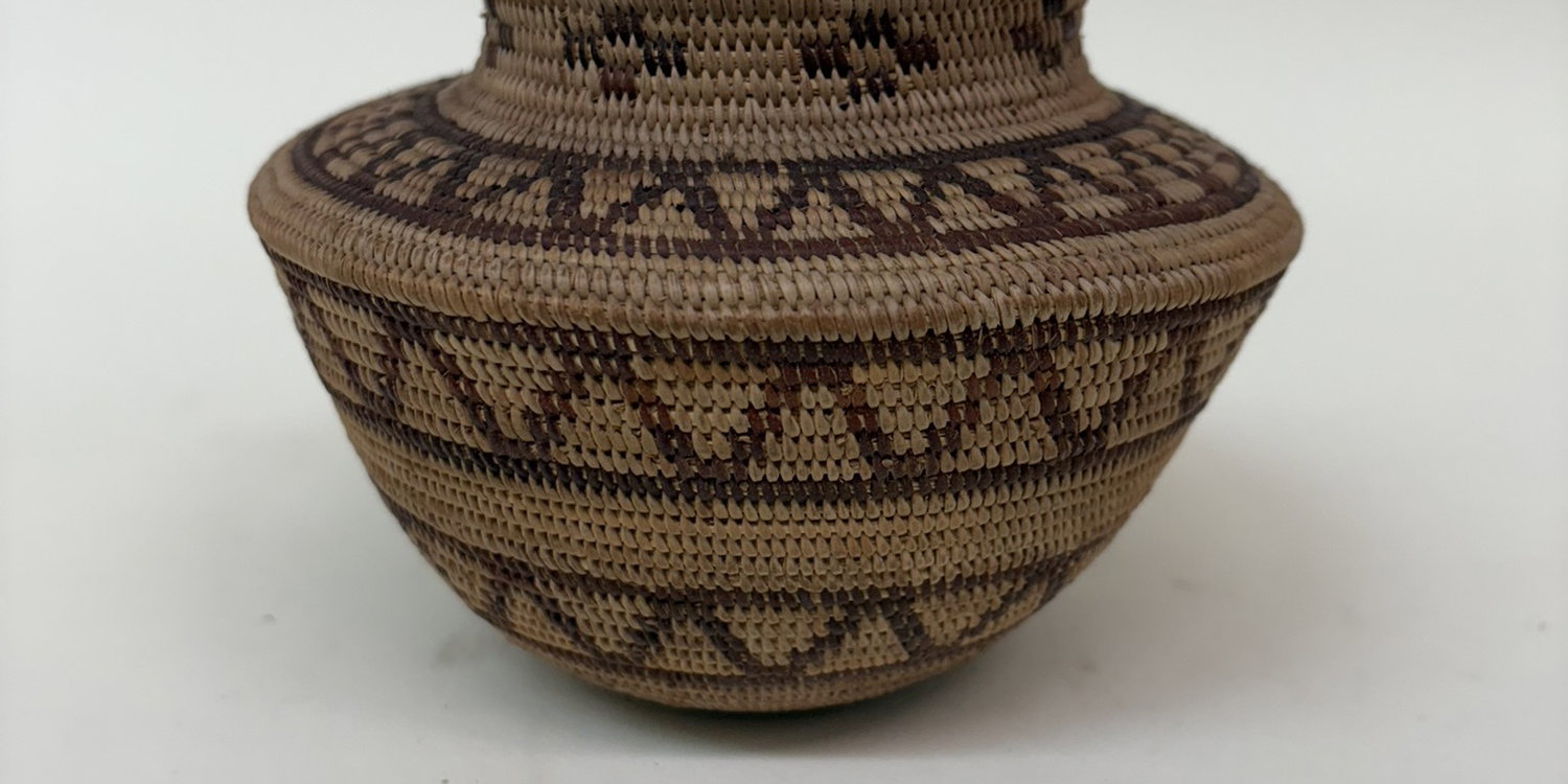 Bottle Neck Basket · Brooklyn Museum