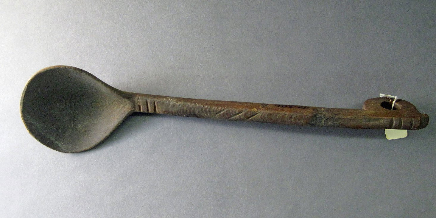 Ladle, Long Carved Handle · Brooklyn Museum