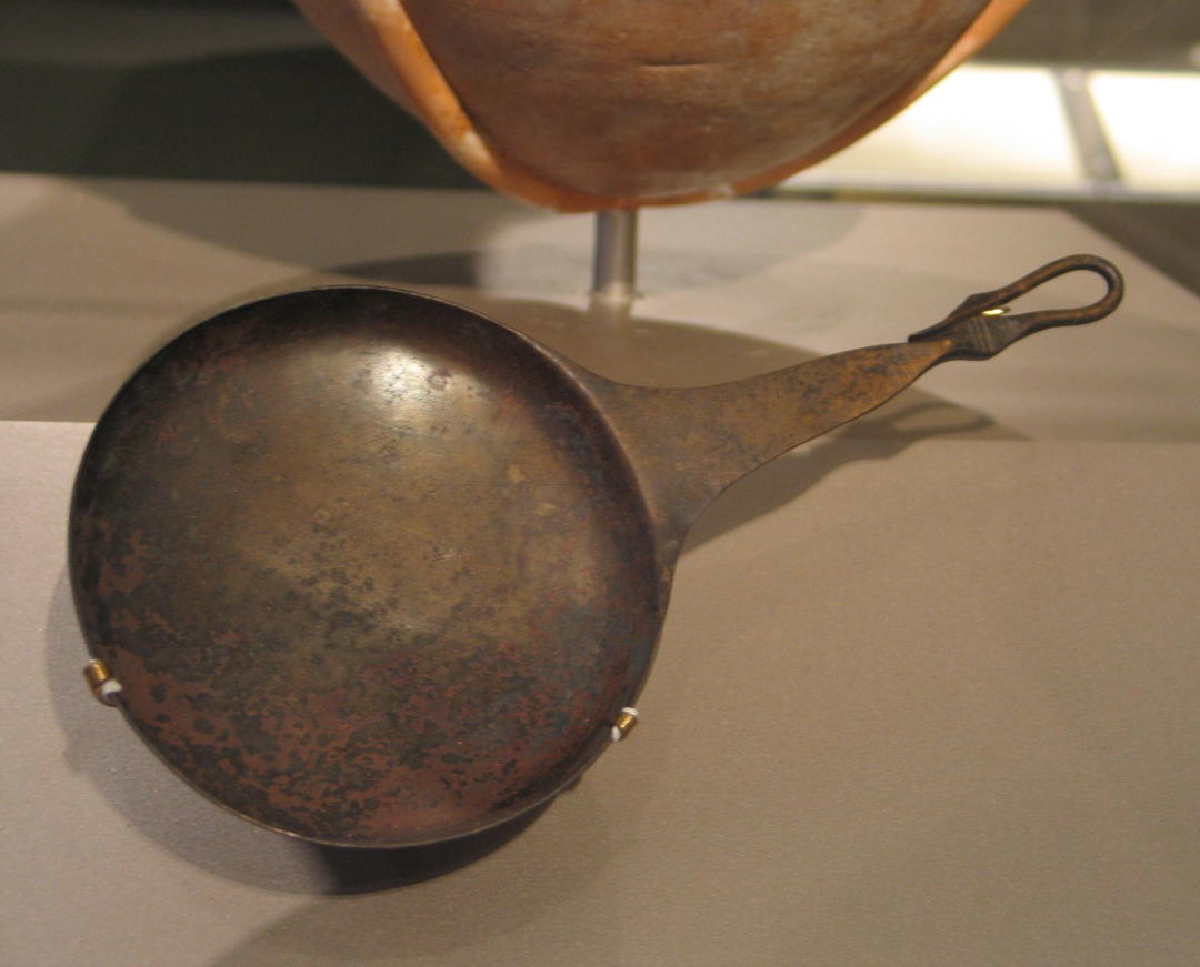 Ladle or Shallow Pan in Form of Goose's Neck · Brooklyn Museum