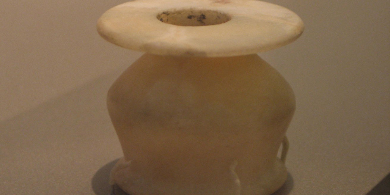 Undecorated Kohl Jar · Brooklyn Museum