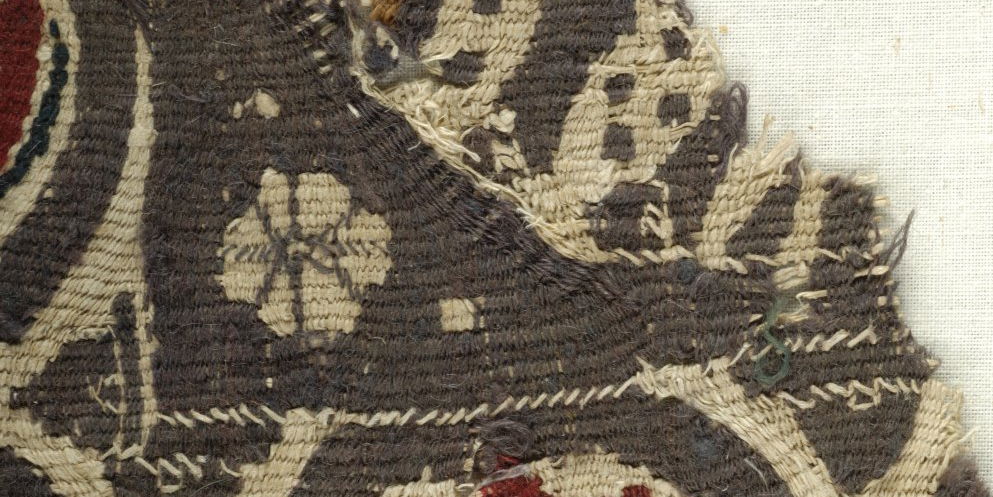 Square Fragment with Animal and Botanical Decoration · Brooklyn Museum