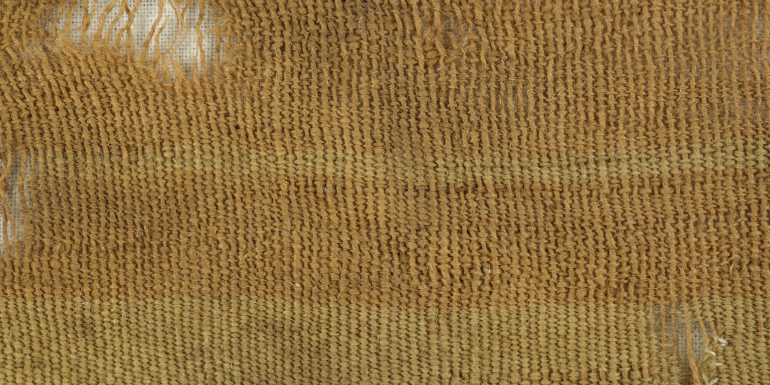 Fragment of Tabby Weave · Brooklyn Museum