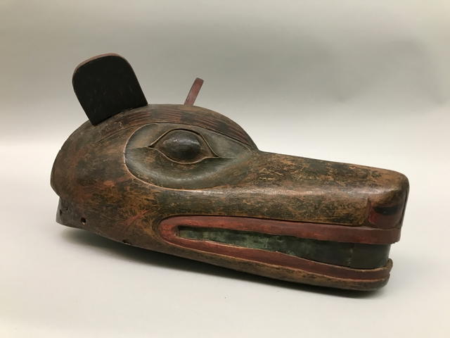 Wolf Mask used in Wolf Dance (Walas'axa) · Brooklyn Museum