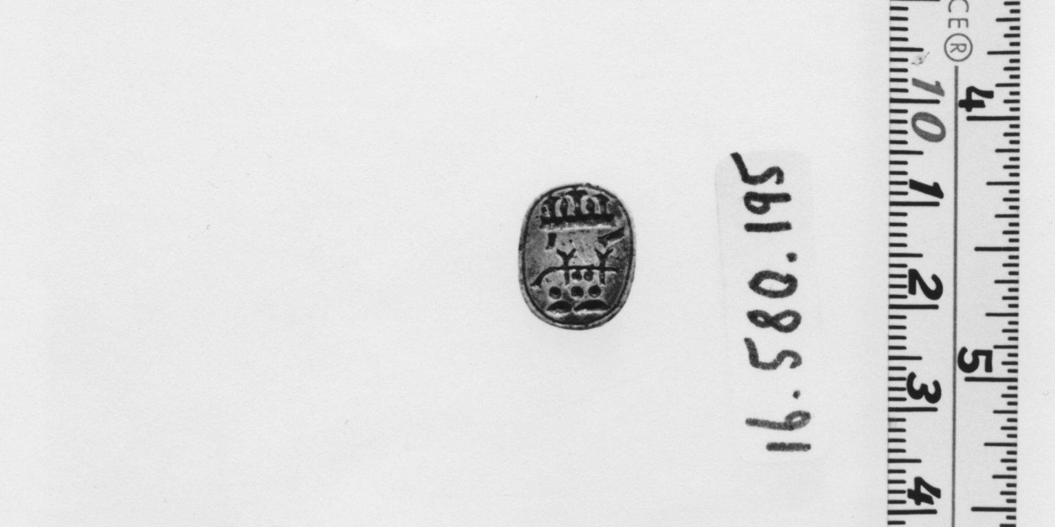 Scarab · Brooklyn Museum