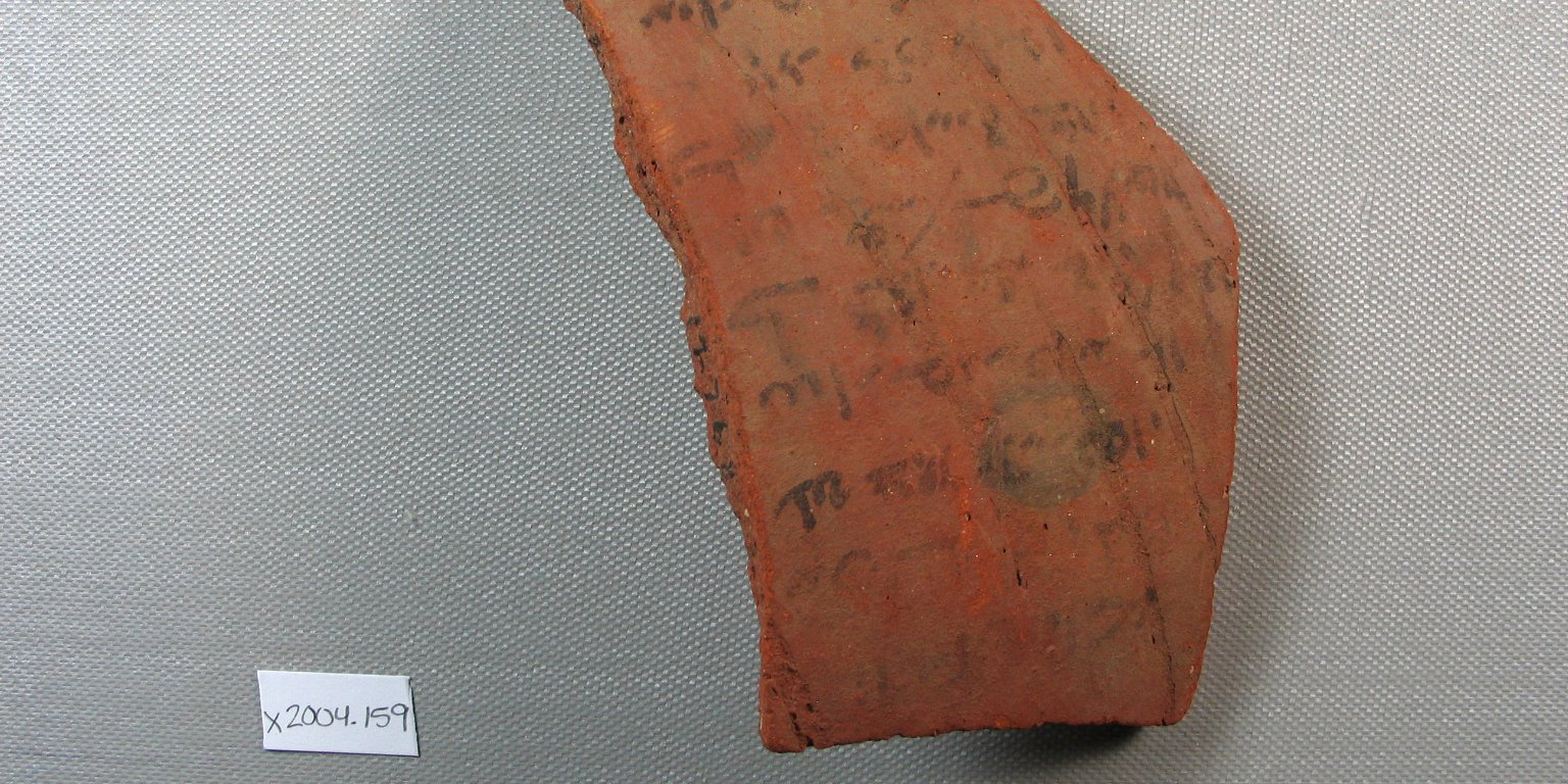 Demotic Ostracon · Brooklyn Museum