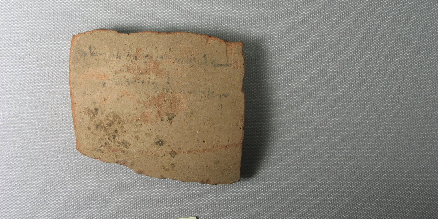 Demotic Ostracon · Brooklyn Museum