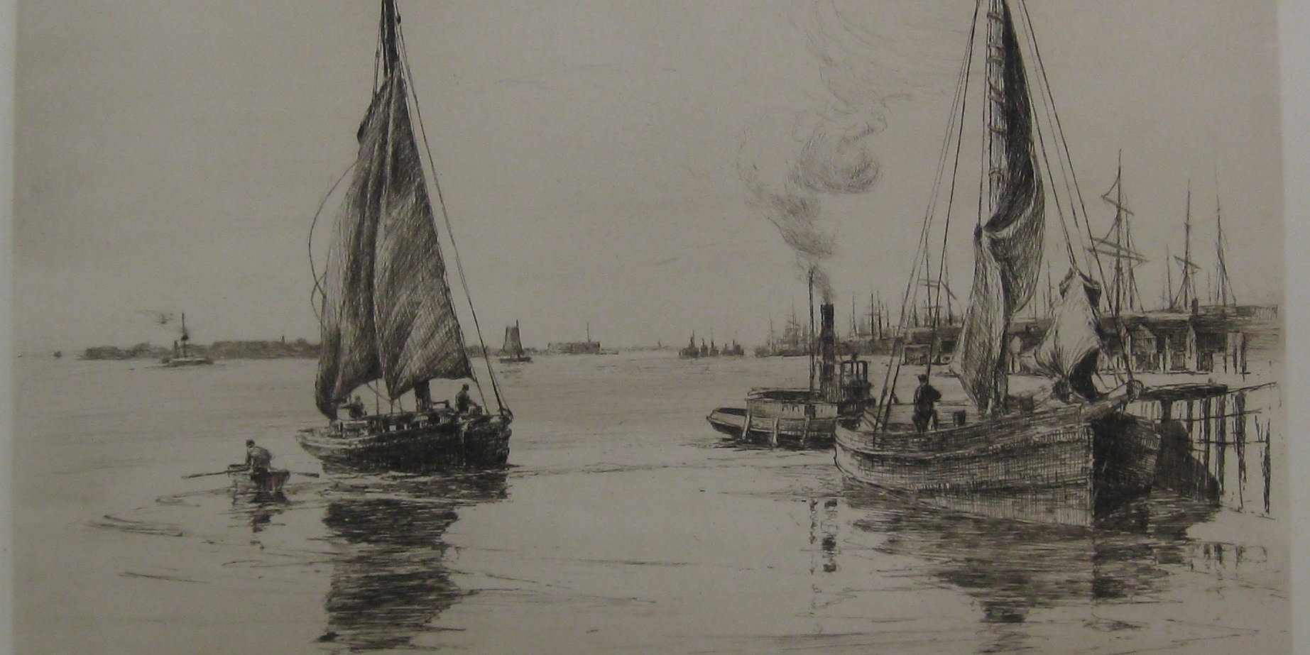The Two Sloops (East River) · Brooklyn Museum