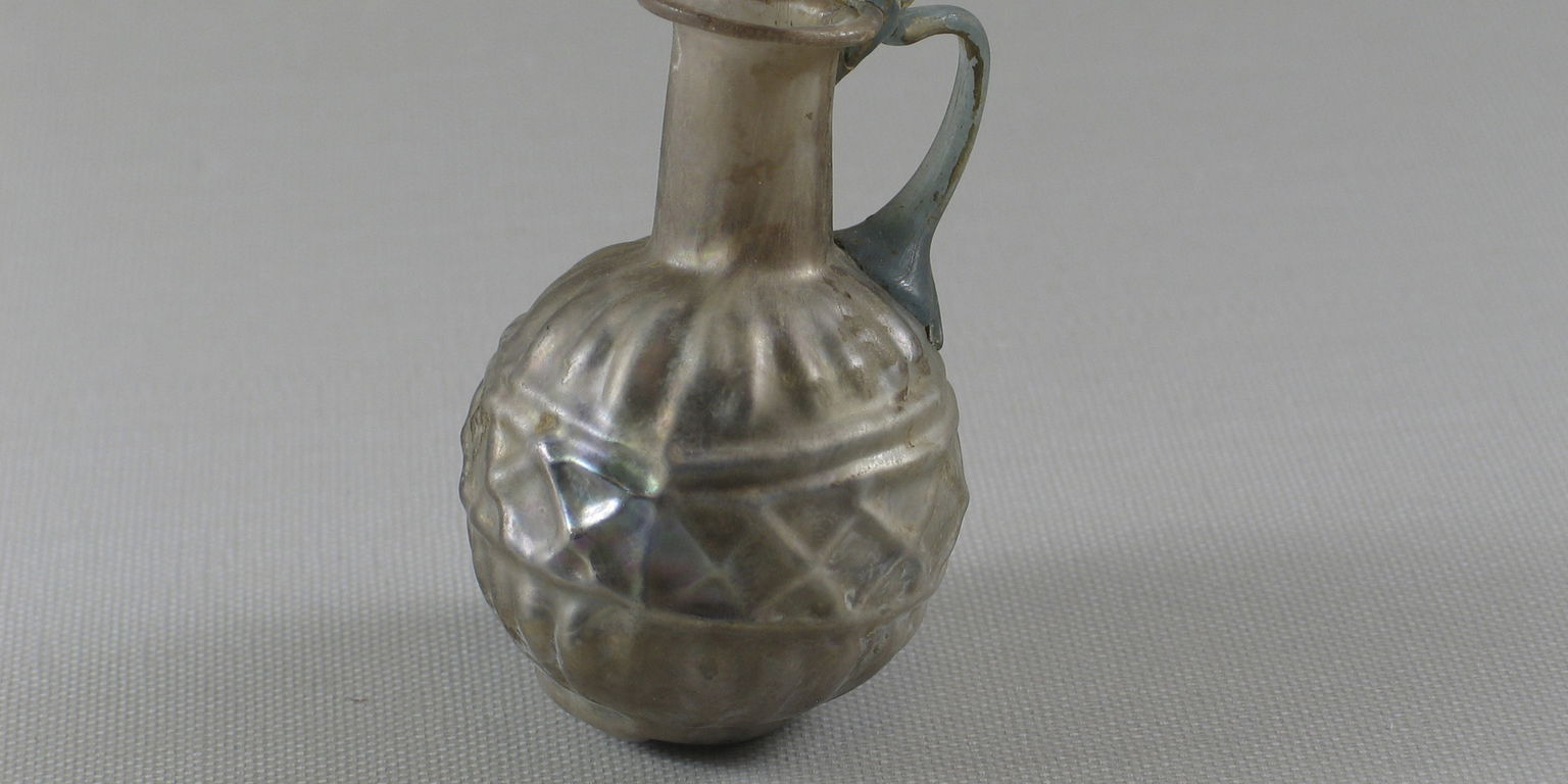 Bulbous Bottle with Band of Lozenges · Brooklyn Museum