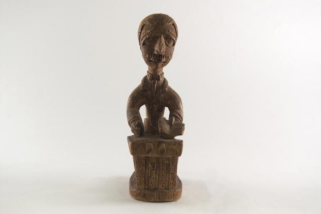 Figure of a District Officer · Brooklyn Museum