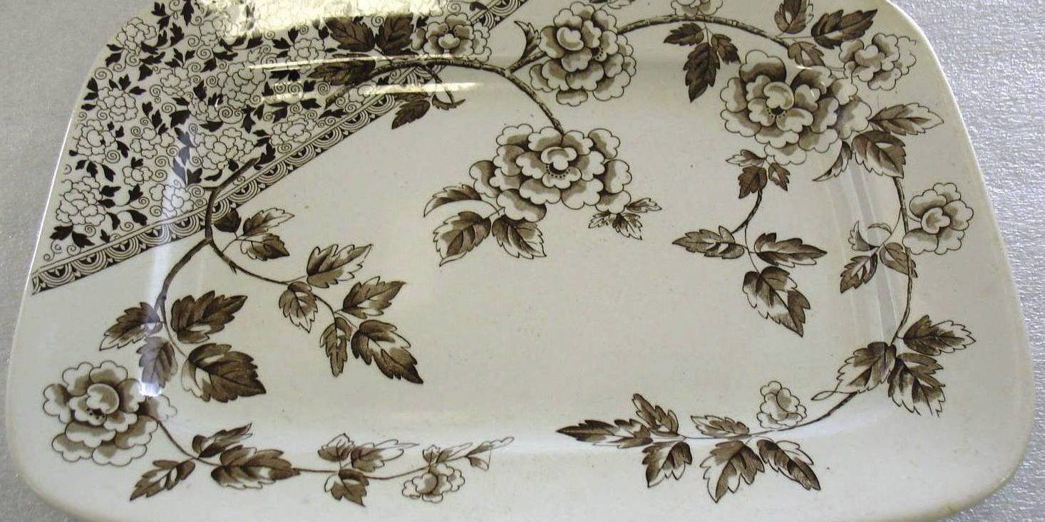 Platter, Albert pattern · Brooklyn Museum