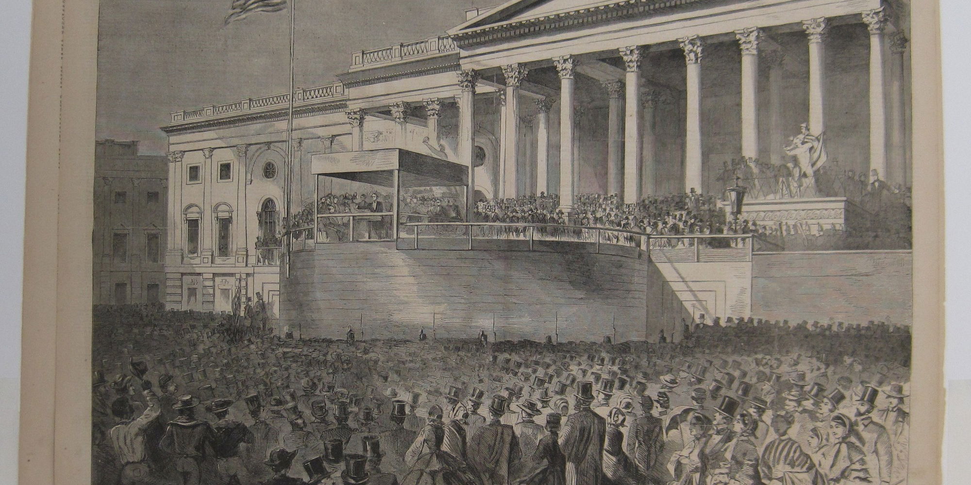 The Inauguration of Abraham Lincoln as President of the United States ...