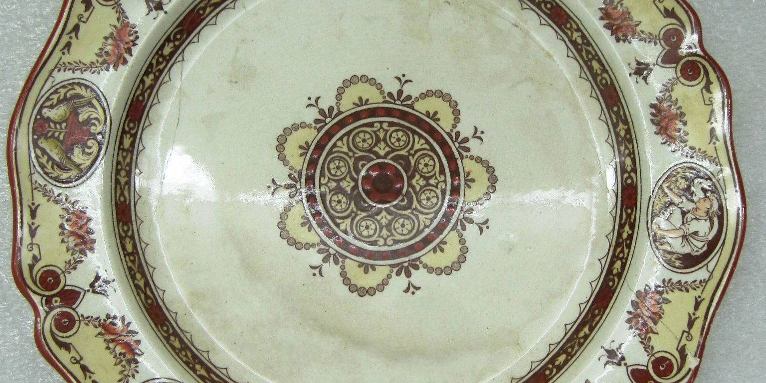Plate, Cameo Pattern · Brooklyn Museum
