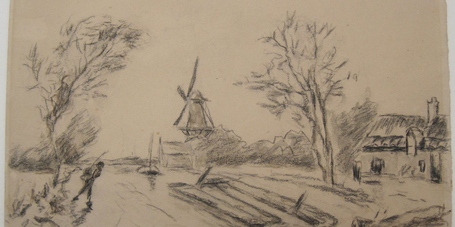 Landscape with Windmill · Brooklyn Museum