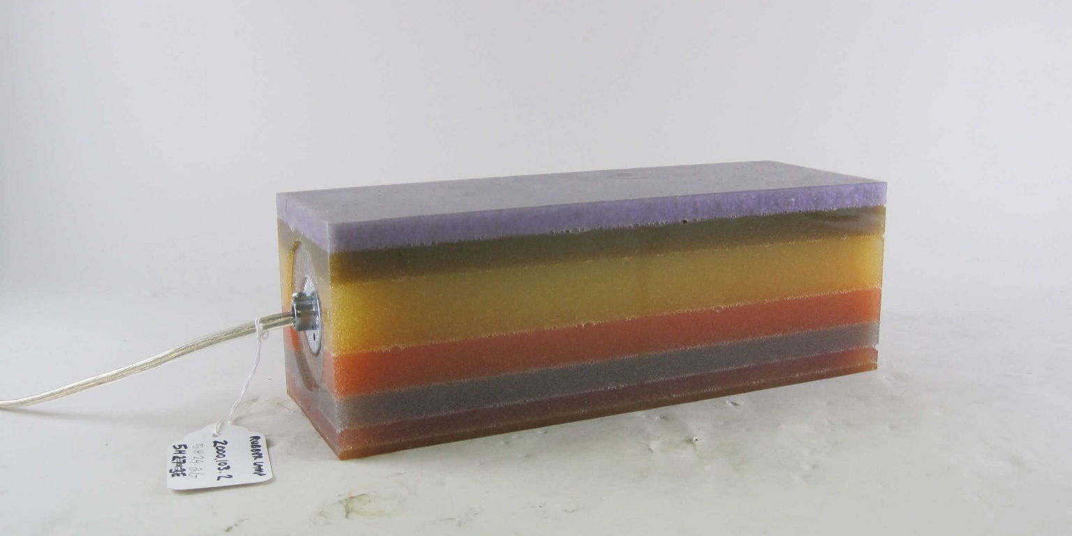 Layered Rubber Lamp · Brooklyn Museum