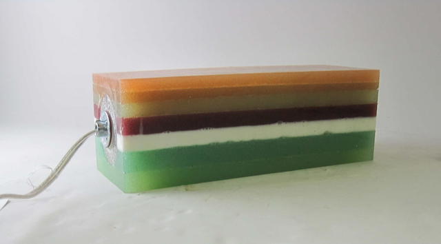 Layered Rubber Lamp · Brooklyn Museum