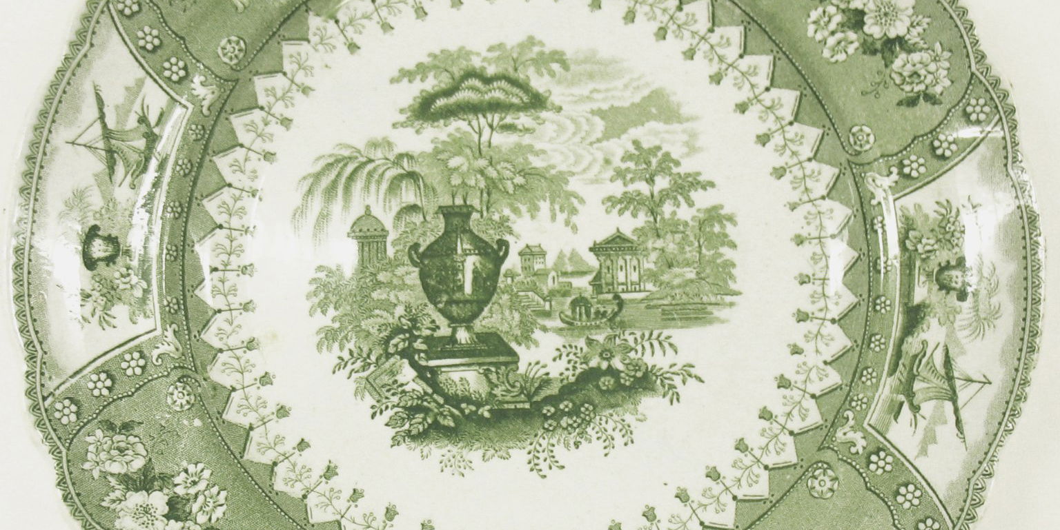 Plate, Canova Pattern · Brooklyn Museum