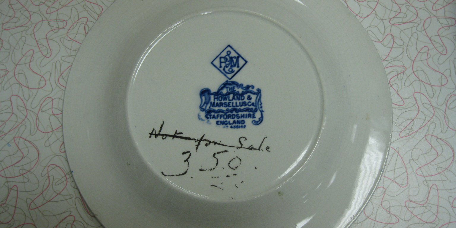 Robert Burns Plate · Brooklyn Museum