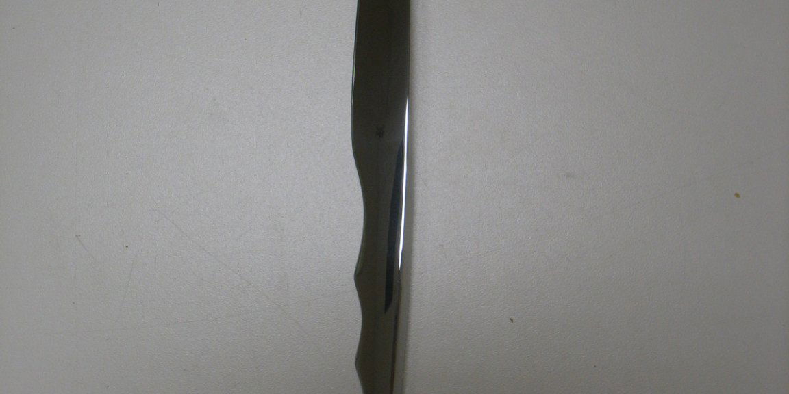 Dinner Knife, Zaha Pattern · Brooklyn Museum