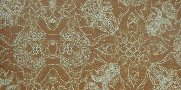 Wallpaper, "Andaluz" line, "Cadiz" pattern · Brooklyn Museum